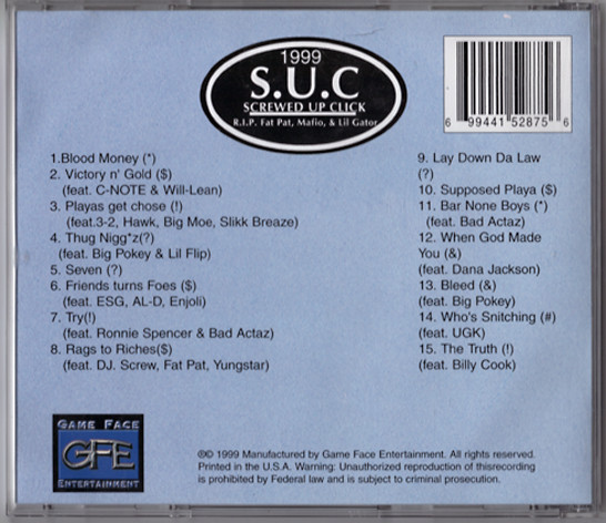 Blood Money by Lil' O (CD 1999 Game Face Entertainment) in Houston ...