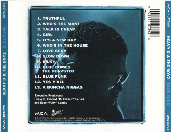 Blue Funk by Heavy D. & The Boyz (CD 1992 MCA Records) in Mount Vernon ...