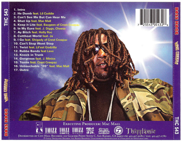 Boss Hogg As King Creepa by Boss Hogg (CD 2009 Thizzlamic) in Vallejo ...