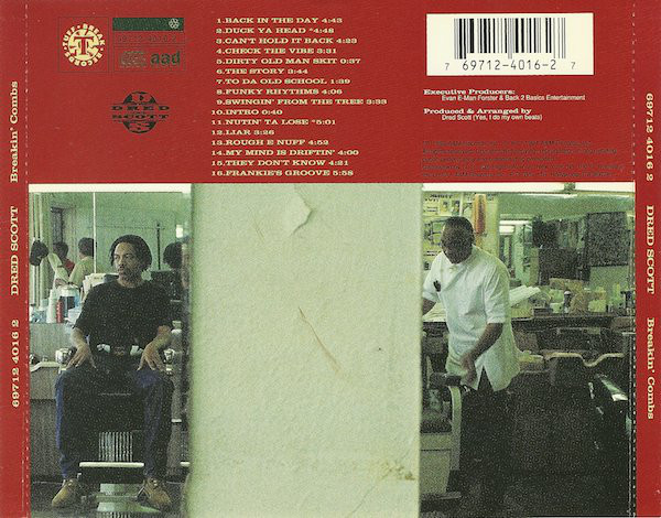 Breakin' Combs by Dred Scott (CD 1994 Tuff Break Records) in | Rap ...
