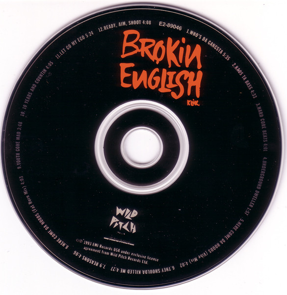 Brokin English Klik by Brokin English Klik (CD 1993 EMI America) in New ...