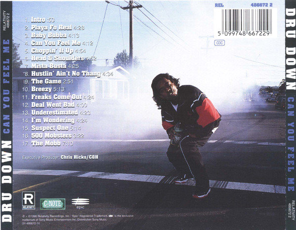 Can You Feel Me by Dru Down (CD 1996 Relativity) in Oakland | Rap - The ...
