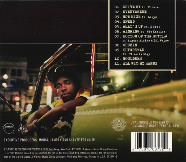 Canal Street Confidential by Curren$y (CD 2015 Jet Life Recordings) in ...