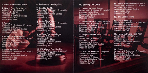 Co-Defendants by Lil B-Stone (CD 2009 Yze Guyz Entertainment) in San ...