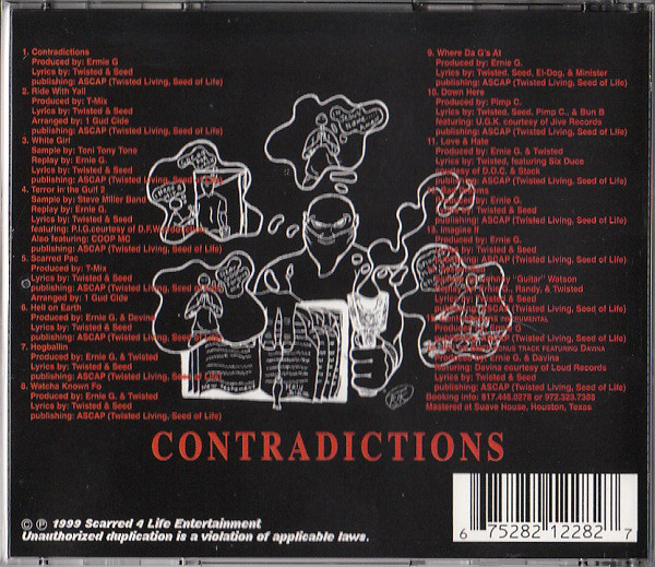 Contradictions by 1 Gud Cide (CD 1999 Scarred 4 Life Entertainment) in ...
