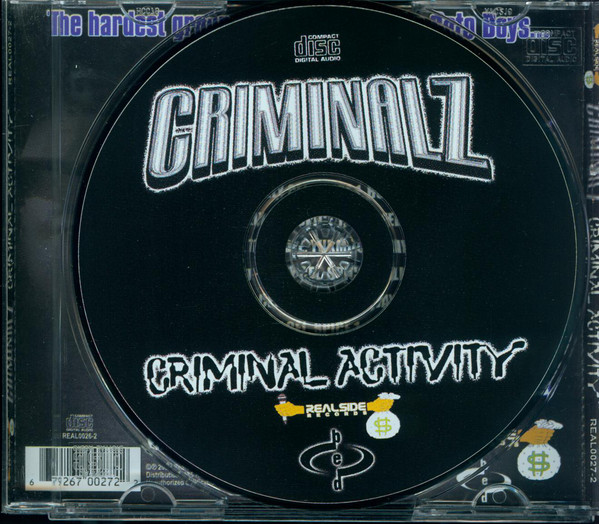 Criminalz by Celly Cel (CD 2001 Realside Records) in Vallejo | Rap ...