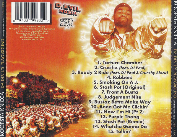 Da Devils Playground Underground Solo by Koopsta Knicca (CD 1999 D.Evil ...