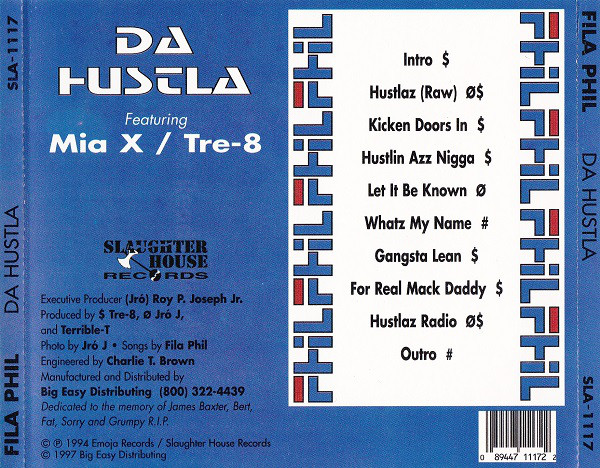 Da Hustla by Fila Phil (CD 1997 Emoja) in New Orleans | Rap - The Good ...