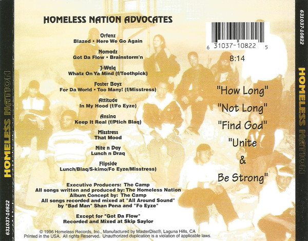 Da Sound Track by Homeless Nation (CD 1996 Homeless Records) in ...