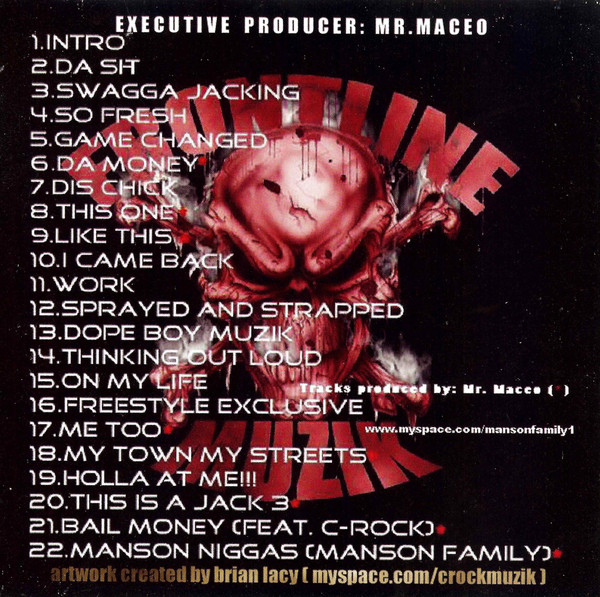 Da White Boyz by Lil Jack (CDr 2008 Frontline Muzik) in Memphis | Rap ...