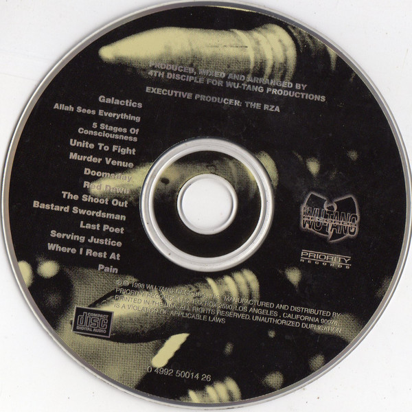 Dirty Weaponry by Killarmy (CD 1998 Priority Records) in New York City ...