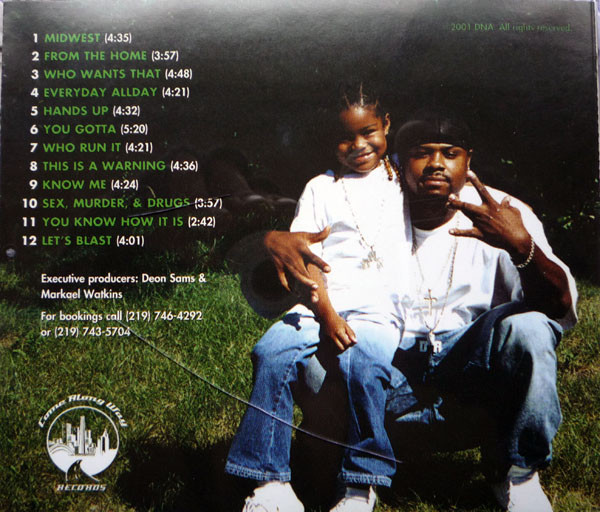 DNA by DNA (CD 2001 Come Along Way Records) in Gary | Rap - The Good Ol ...