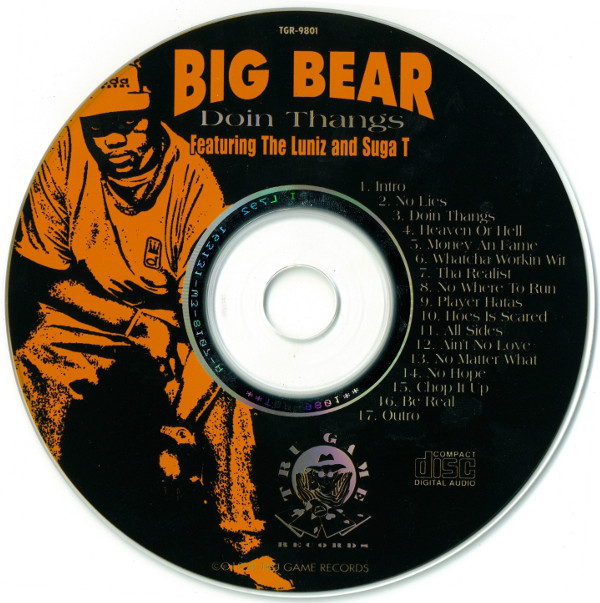 Doin Thangs by Big Bear (CD 1998 Tru Game Records) in Omaha | Rap - The ...