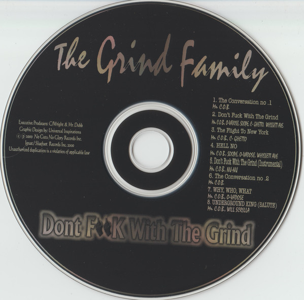 Don't Fuck With The Grind by The Grind Family (CD 2000 Ignat / Sluefoot ...