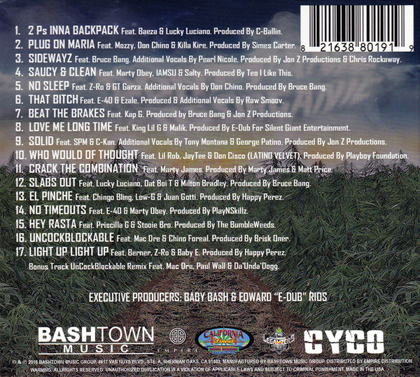 Don’t Panic It’s Organic by Baby Bash (CD 2016 Bashtown Music) in ...