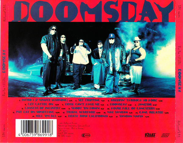 Doomsday by Boo-Yaa Tribe (CD 1994 Bullet Proof Records) in Carson ...