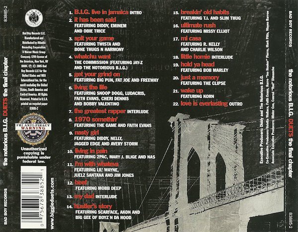 Duets: The Final Chapter by Notorious B.I.G. (CD 2005 Bad Boy ...