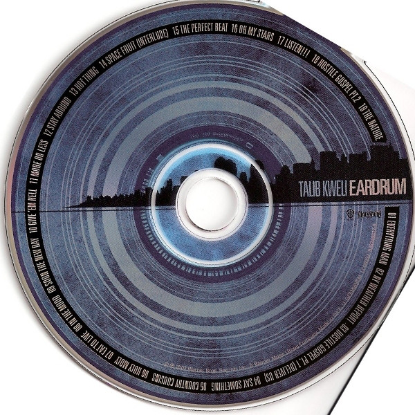 Eardrum by Talib Kweli (CD 2007 Blacksmith Music) in | Rap - The Good ...