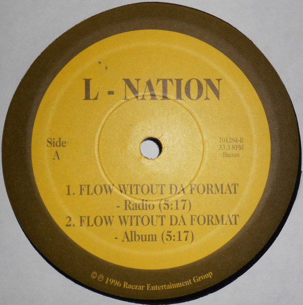 Everyday / Flow Without Da Format by L-Nation (Vinyl 1996 Raezar ...