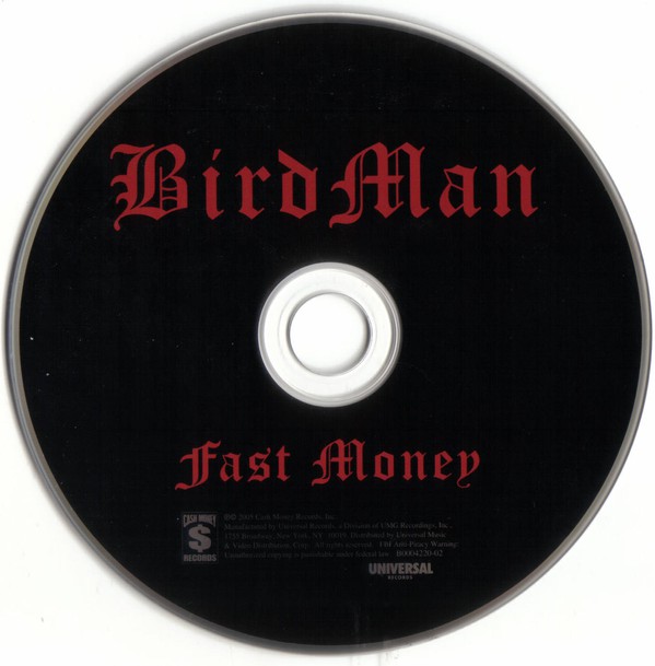 Fast Money by Birdman (CD 2005 Cash Money Records) in New Orleans | Rap ...