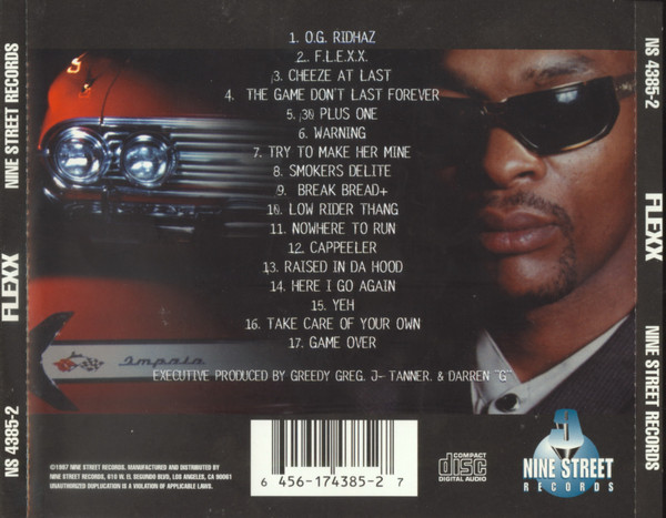 Flexx by Flexx (CD 1997 Nine Street Records) in South Central | Rap ...