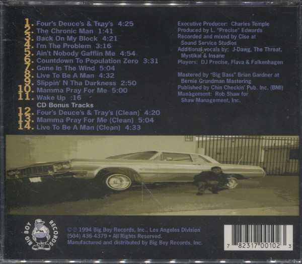 Fours Deuces & Trays by G-Slimm (CD 1994 Big Boy Records) in New ...