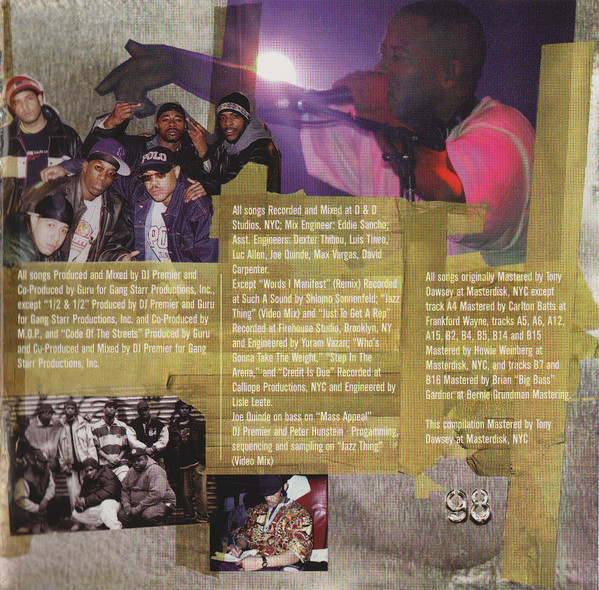 Full Clip: A Decade Of Gang Starr by Gang Starr (CD 1999 Cooltempo) in ...