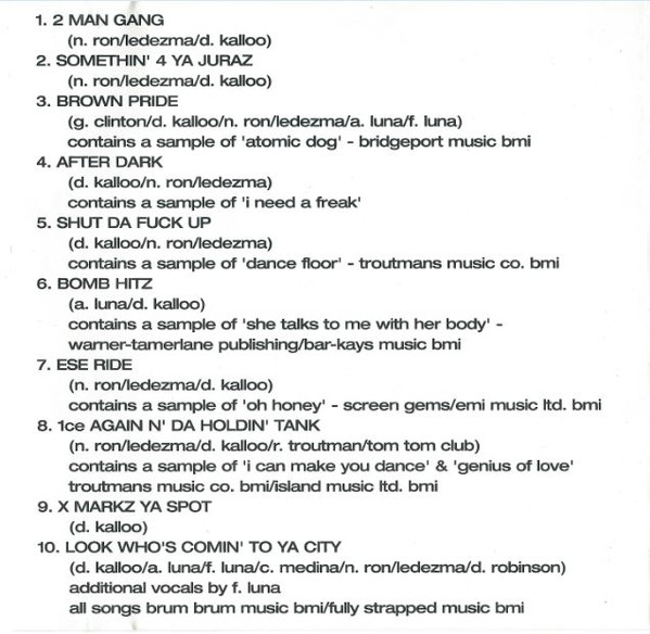 Riverside (California) | Rap - The Good Ol'Dayz