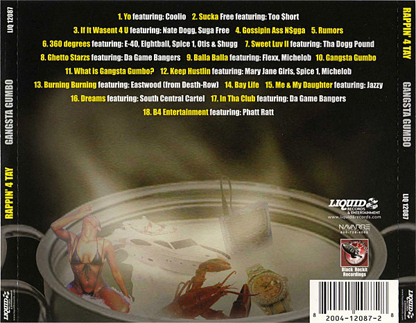 Gangsta Gumbo by Rappin'4-Tay (CD 2003 Liquid 8 Records) in San ...