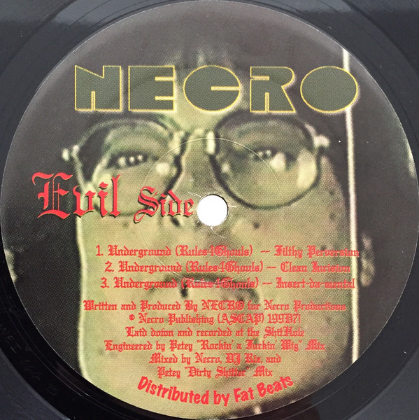 Get On Your Knees / Underground by Necro (Vinyl 1997 Fat Beats) in New ...