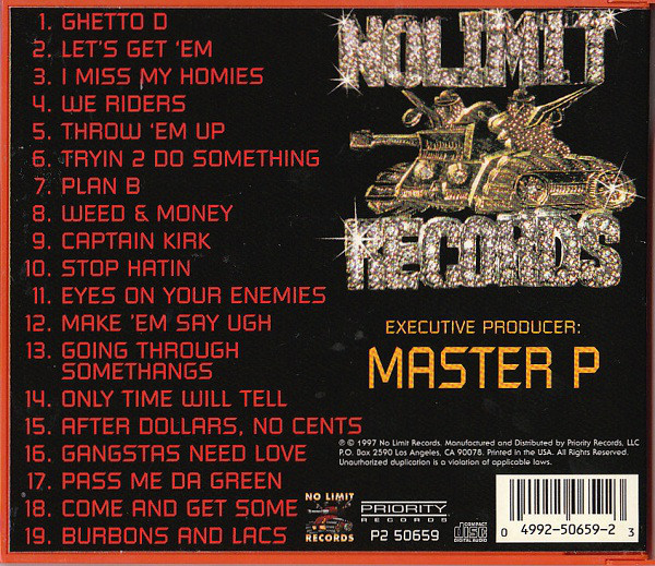 Ghetto D by Master P (CD 1997 No Limit Records) in New Orleans | Rap ...