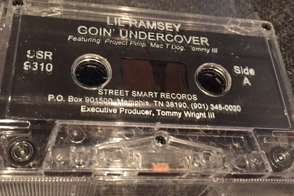 Goin Undacova by Lil Ramsey (Tape 1994 Street Smart Records) in Memphis ...