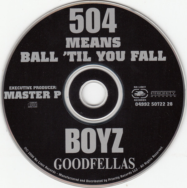 Goodfellas by 504 Boyz (CD 2000 No Limit Records) in New Orleans | Rap ...