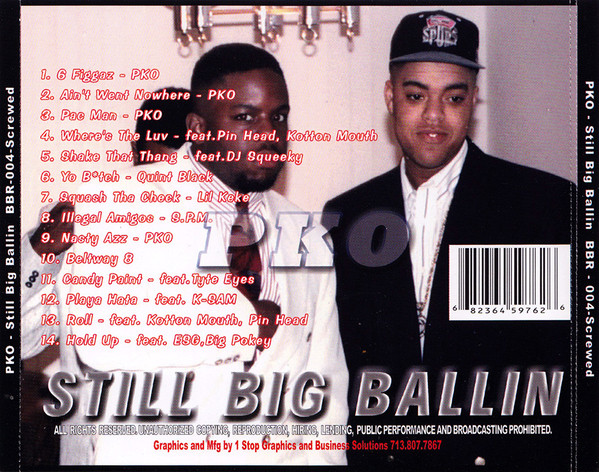 Greatest Hits Still Big Ballin by P.K.O. (CD 2002 Body Bag Rekordz) in ...