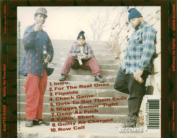 Guilty As Charged by Ghetto Kaos (CD 1994 Jackpot Records) in Kansas ...