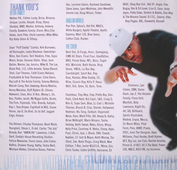 Harlem World by Mase (CD 1997 Bad Boy Entertainment) in New York City ...