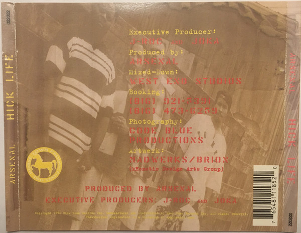 Hick Life by Arsenal (CD 1996 One-Horse Town Productions) in Kansas ...