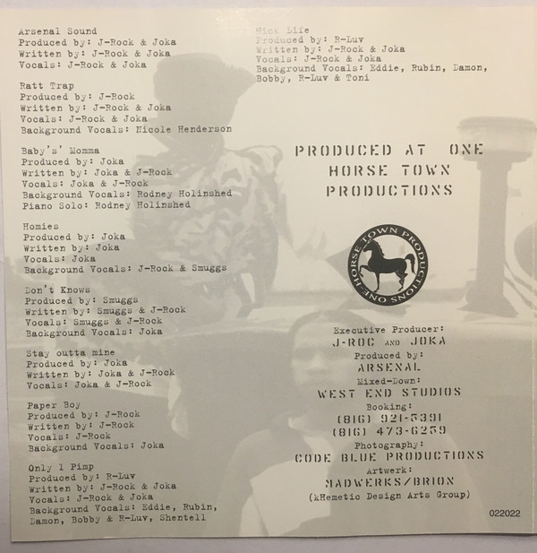 Hick Life by Arsenal (CD 1996 One-Horse Town Productions) in Kansas ...