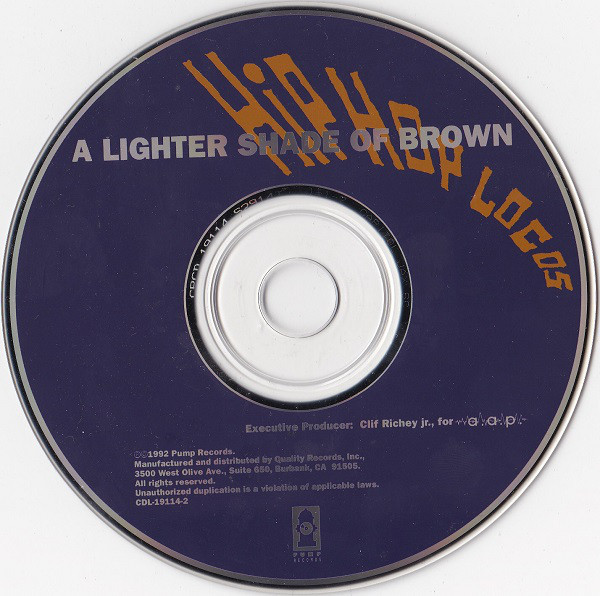 Hip Hop Locos by A Lighter Shade Of Brown (CD 1992 Pump Records) in ...