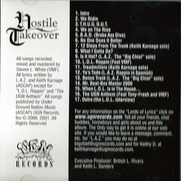 L.A.Z. (UGN Records) in San Diego | Rap - The Good Ol'Dayz