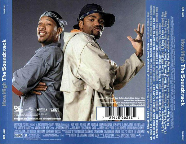 How High The Soundtrack by Method Man (CD 2001 Def Jam Recordings) in ...