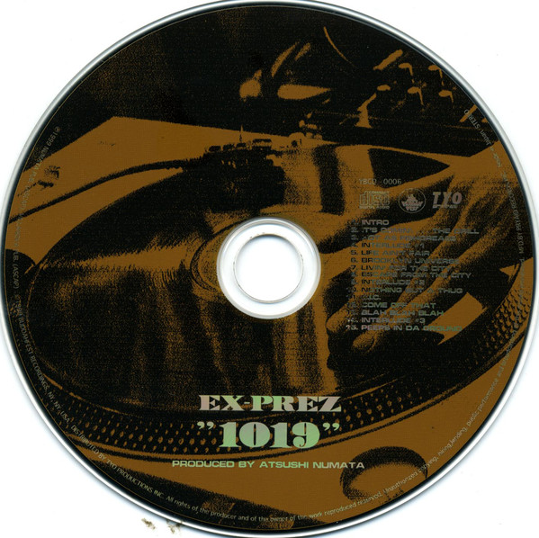 "1019" by Ex-Prez (CD 1999 Buddahfest) in New York City | Rap - The ...