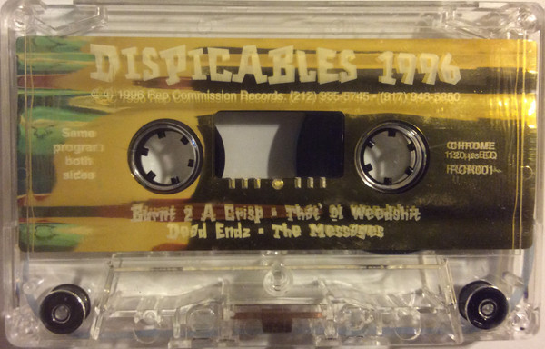 1996 by Dispicables (Tape 1996 Rap Commission Records) in New York City ...