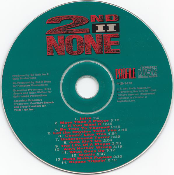 2nd II None by 2nd II None (CD 1991 Profile Records) in Compton | Rap ...