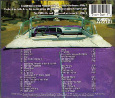 5th Ward (Original Motion Picture Soundtrack) - Vol. 1 by Various (CD ...