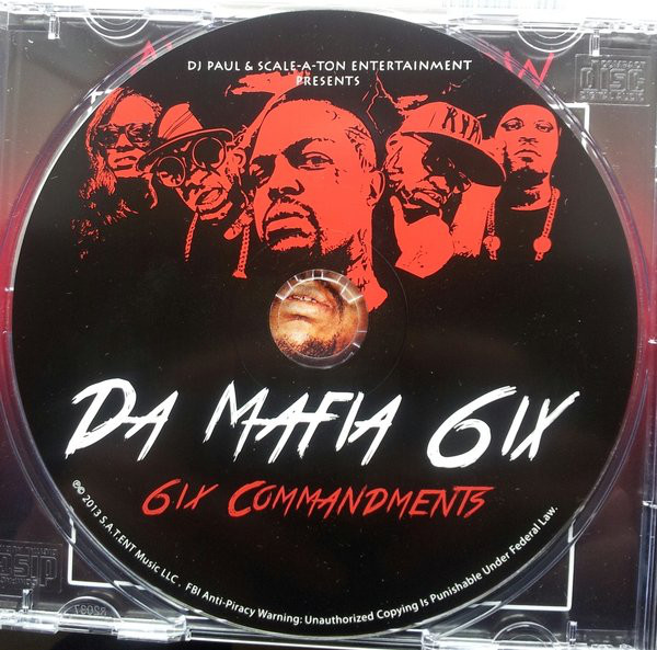 6ix Commandments by Da Mafia 6ix (CD 2013 Scale-A-Ton Entertainment) in ...