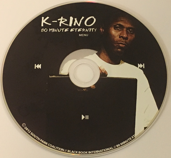 80 Minute Eternity by K-Rino (CD 2012 Black Book International) in ...