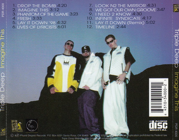 Triple Deep (Phurst Degree Records) in Santa Rosa | Rap - The Good Ol'Dayz