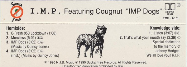 I.M.P. (Fogtown Entertainment, In-A-Minute Records, Maxcacious Records ...