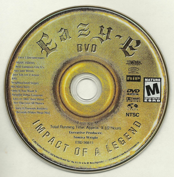 Impact Of A Legend by Eazy-E (CD 2002 Ruthless Records) in Compton ...
